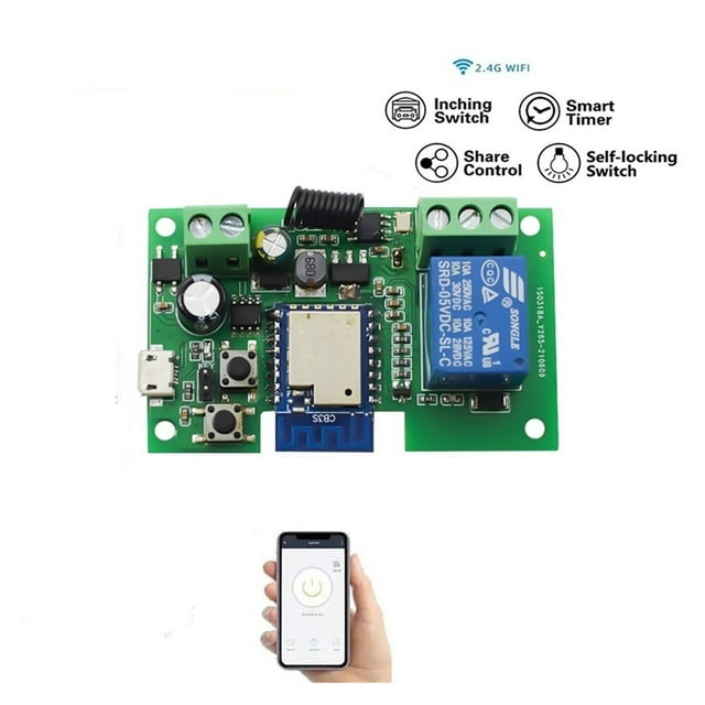 Smart Garage Door Controller Wifi Gate Remote Control Receiver ...