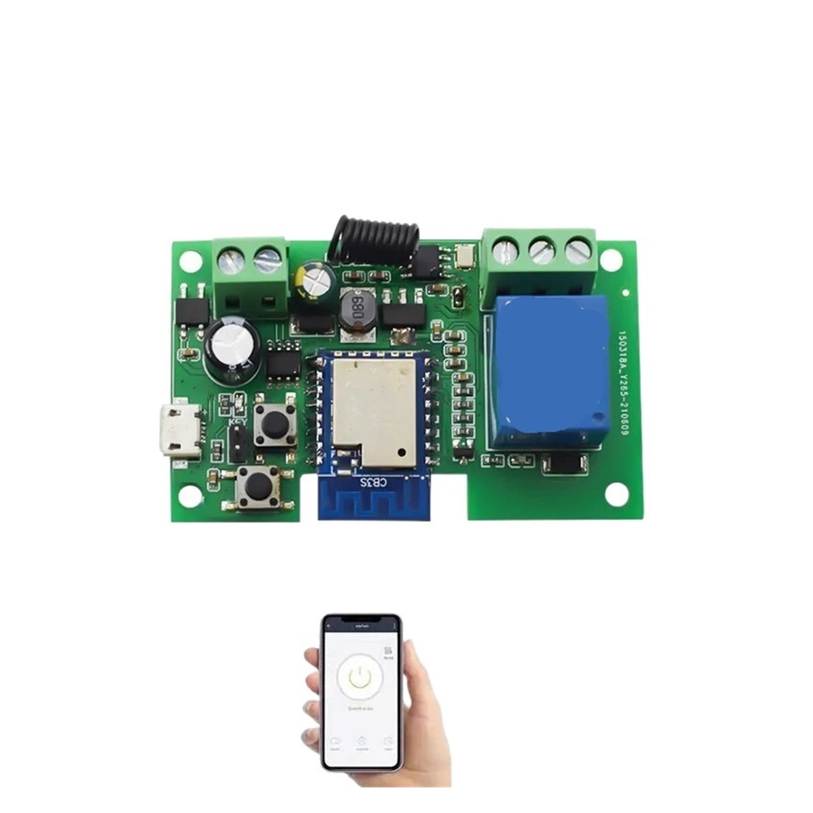 Smart Garage Door wifi Control Gate Opener Remote Receiver Controller ...