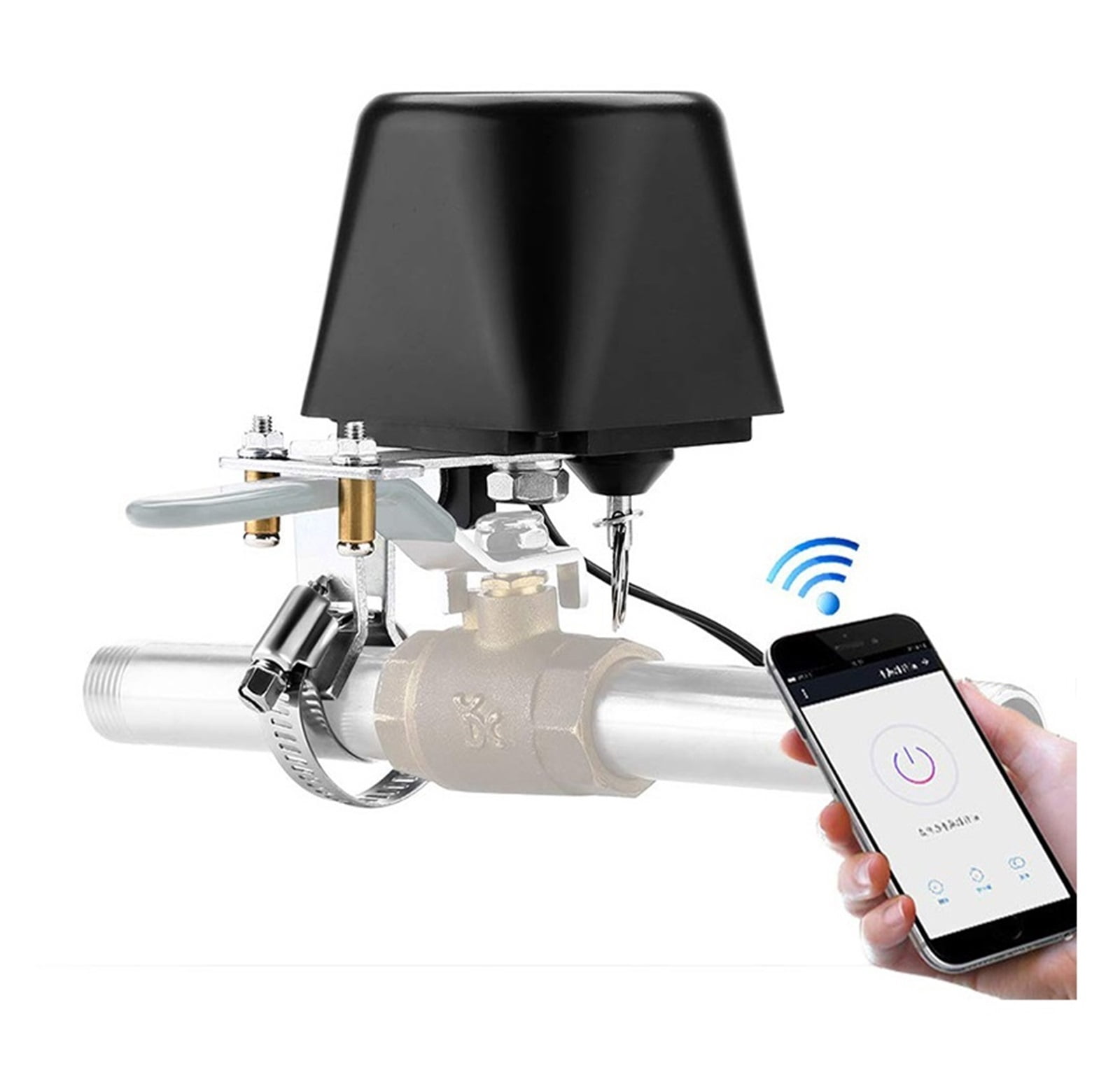 Smart Gas Water Valve Manually Open Valve Home Zigb Automatically Shut ...