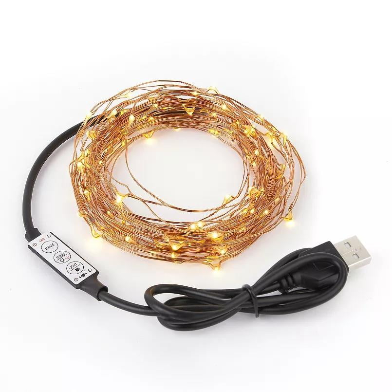 Smart Gear LED Indoor / Outdoor 30-ft. String Lights, Black - Walmart.com