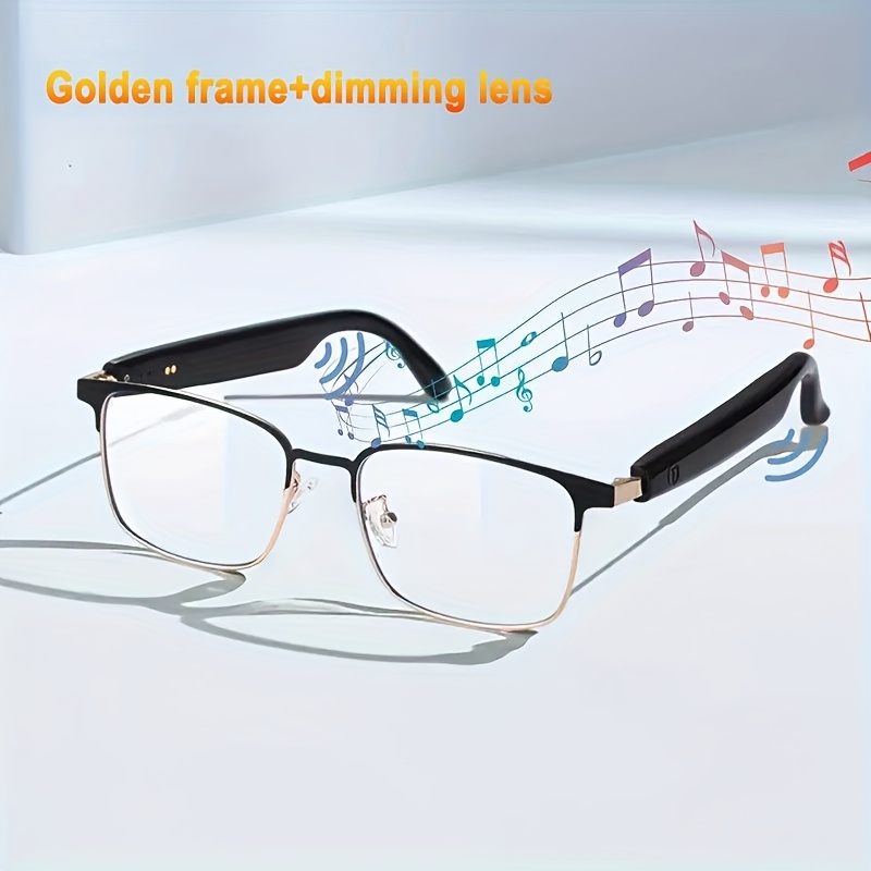 [Smart Glasses for Men and Women] Auto-Light Smart Glasses - Classic ...