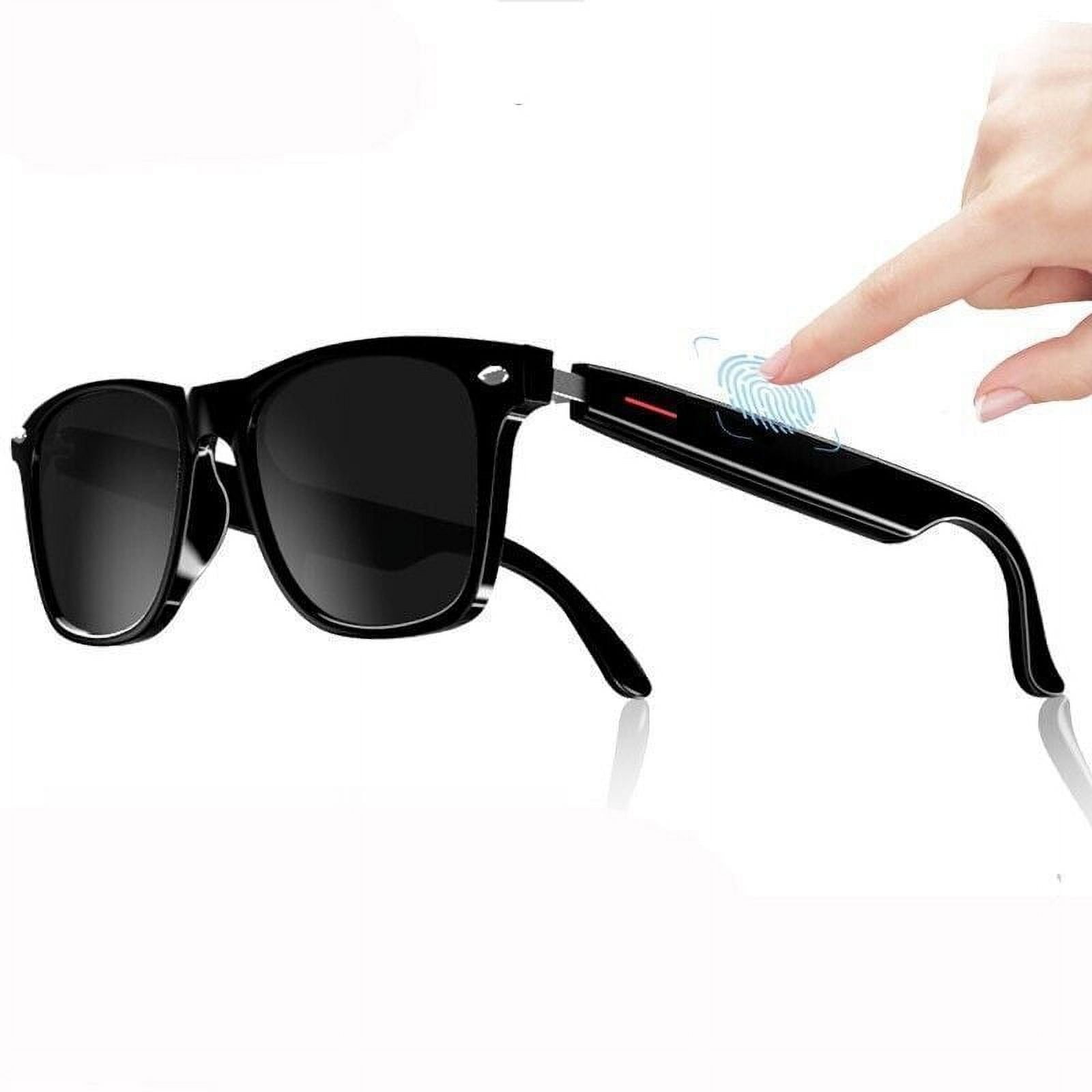 Smart Glasses,Remote Camera &Bluetooth Call & Music Sunglasses Headset ...