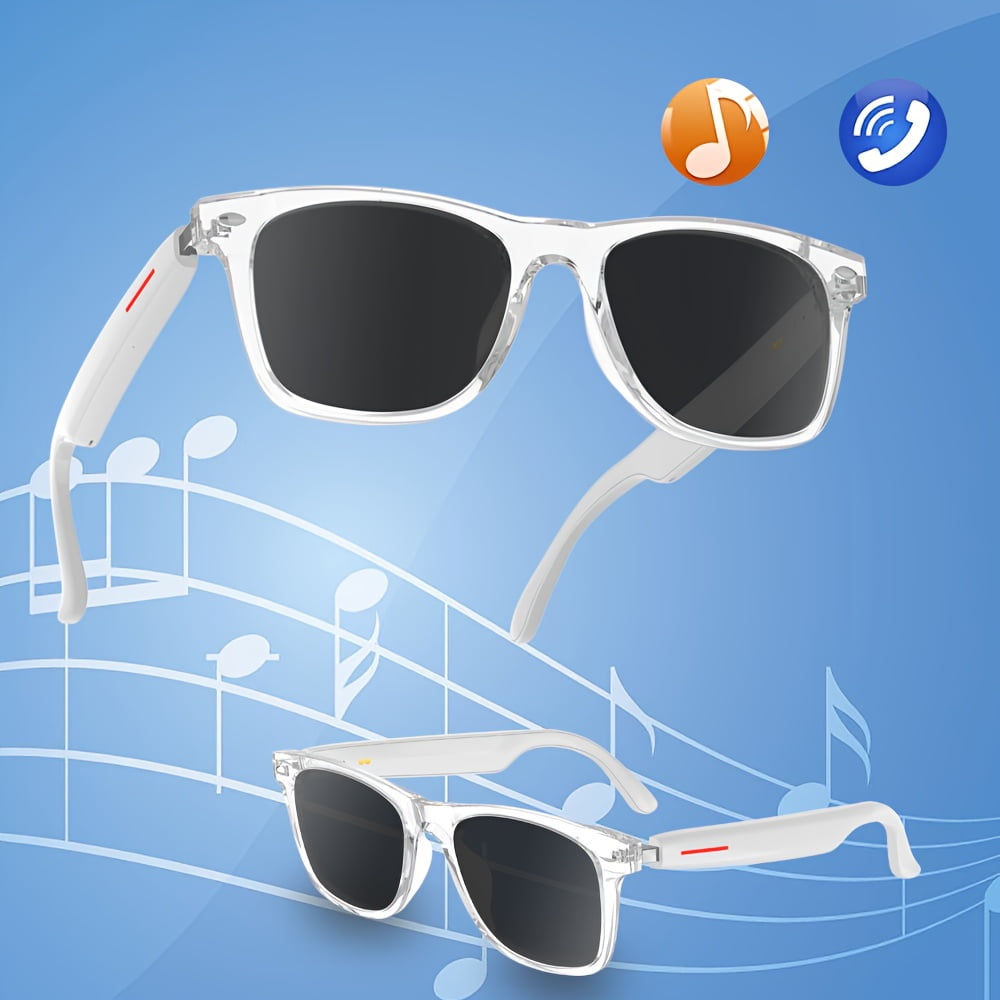 [Smart Glasses with Voice Assistant] FANRUINA Smart Glasses - Wireless ...