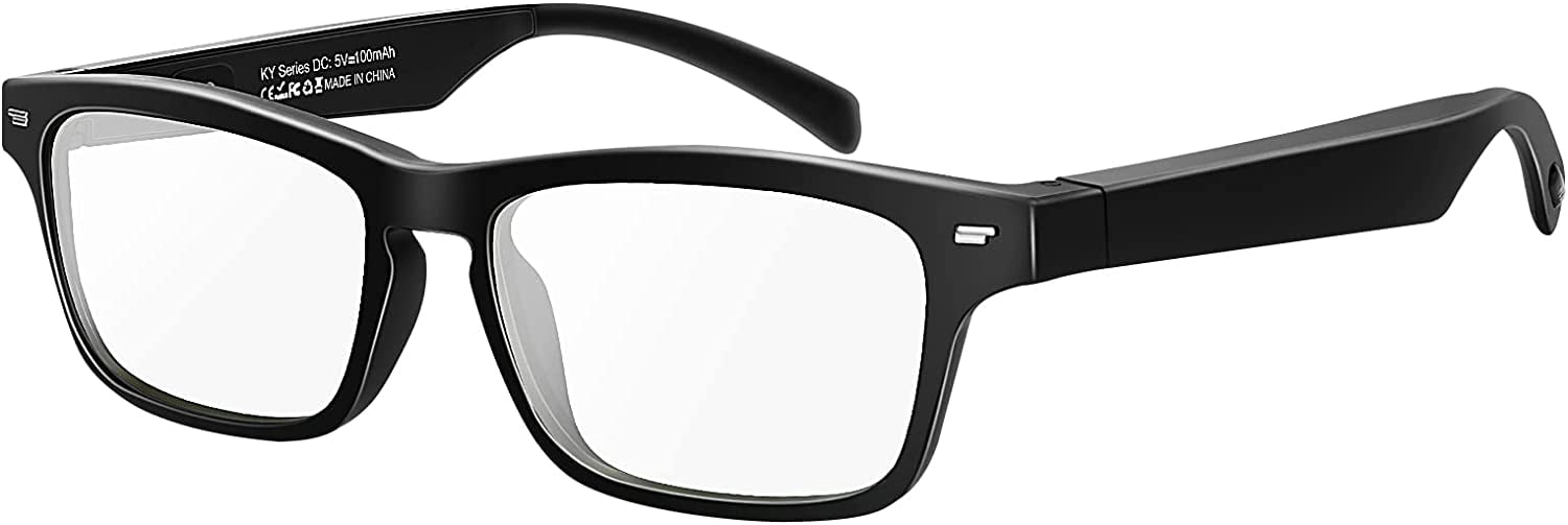 Smart Glasses,Wireless Bluetooth,IP5 Waterproof,Bone Conduction Sound ...