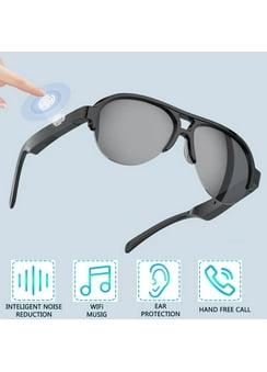 VONTER Smart Glasses Wireless Bluetooth Sunglasses Open Ear Music&Hands ...