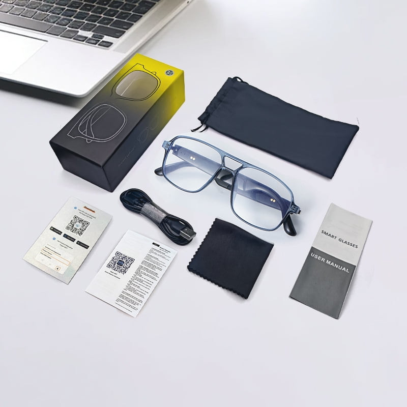 Smart Glasses with Wireless Headset & Wireless Earphones - UV400 ...
