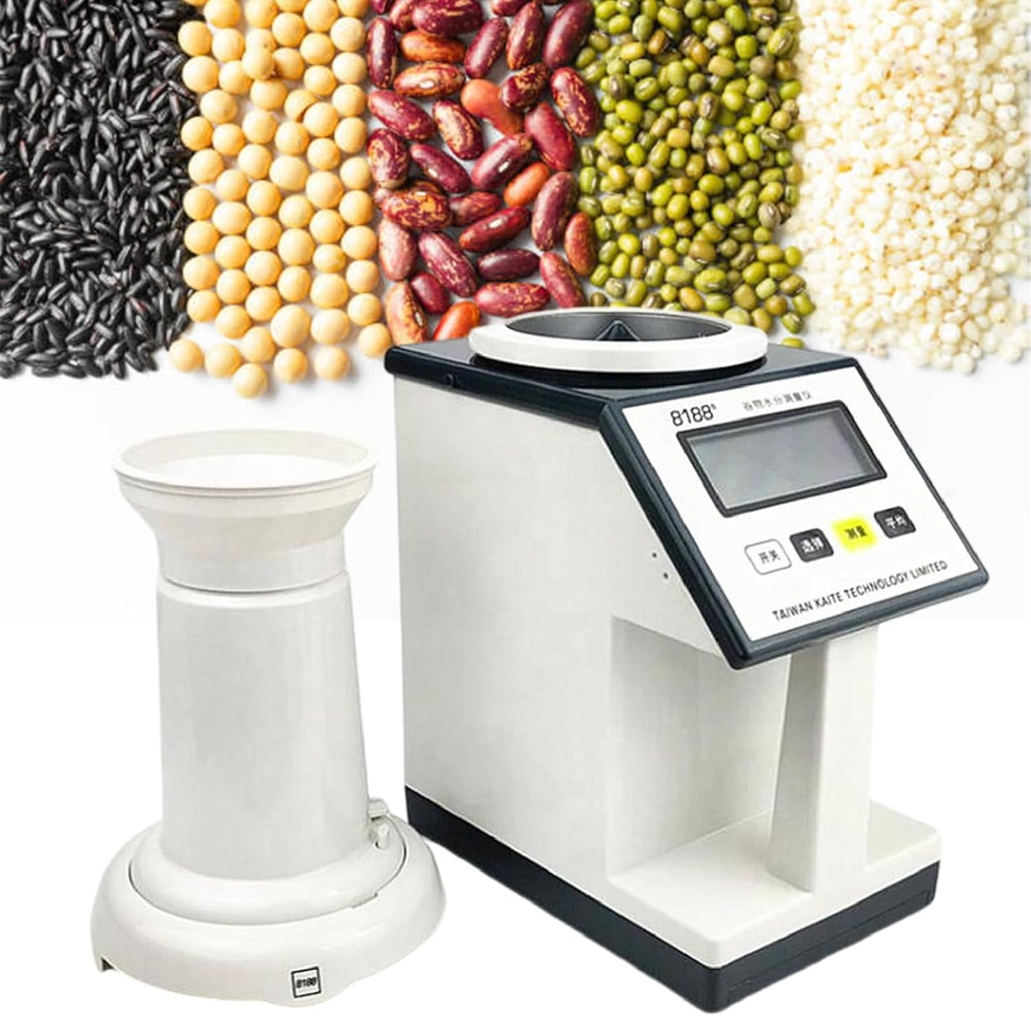 Smart Grain Moisture Tester For 14 Grains, Portable Grain Moisture ...