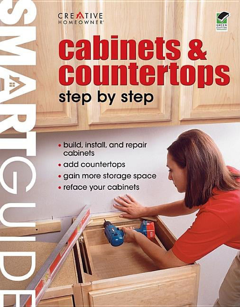 Smart Guide: Cabinets Countertops: Step by Step - Walmart.com