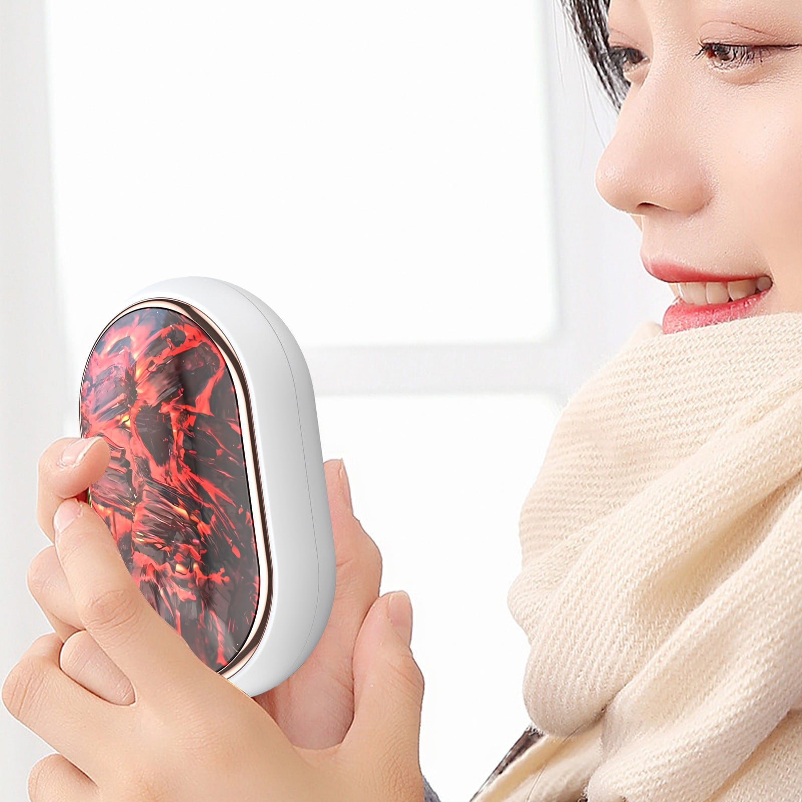 Smart Hand Warmer USB Charging Instant Heating Mini Portable Hot Long ...