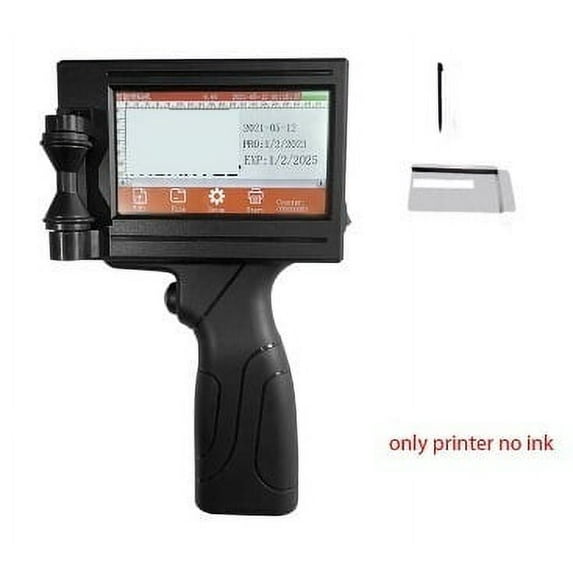 Smart Handheld Inkjet Printer , 12.7mm Bar Lot Code Numbering Logo ...