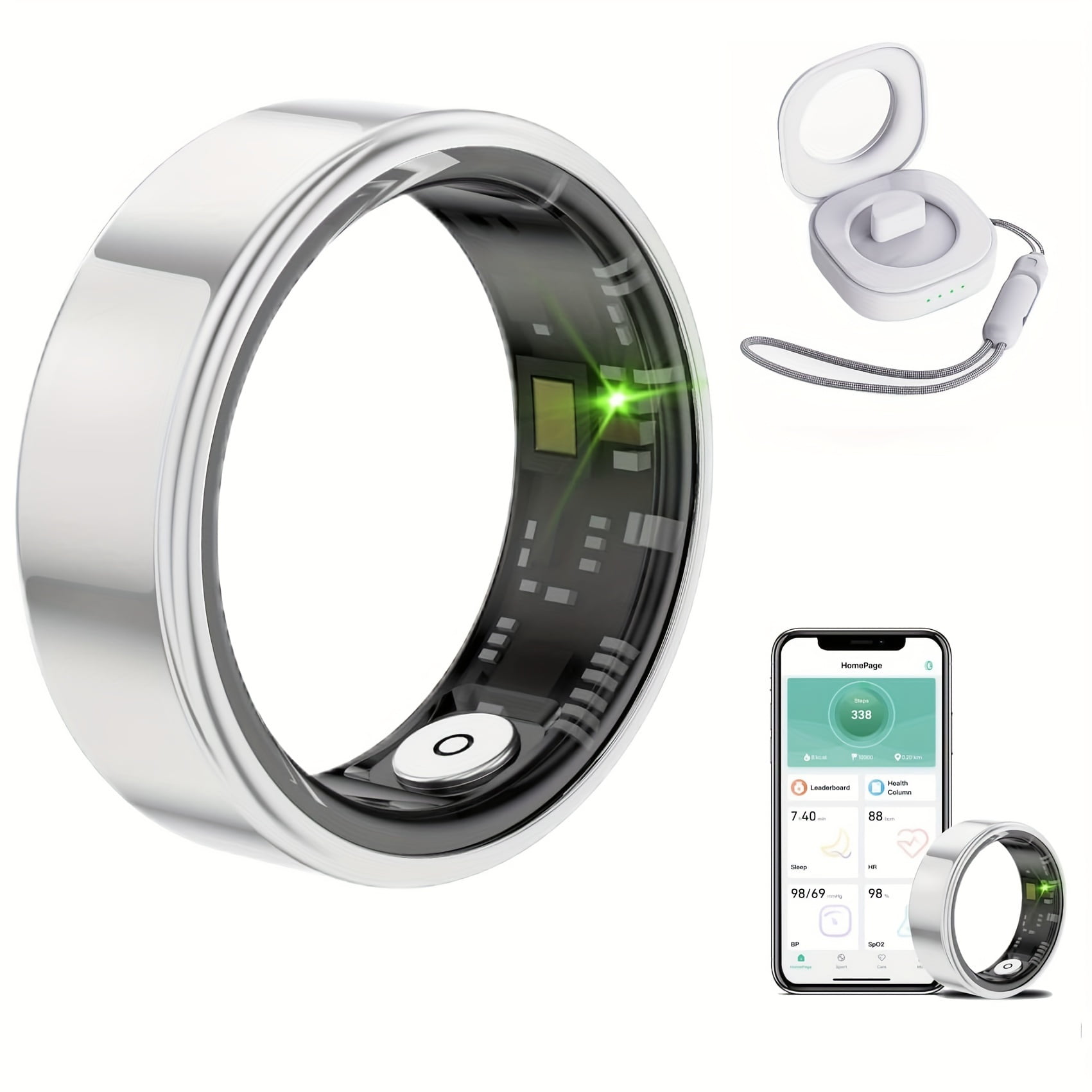 Smart Health Tracker - Step Count, Distance, Stress, Exercise Tracking ...