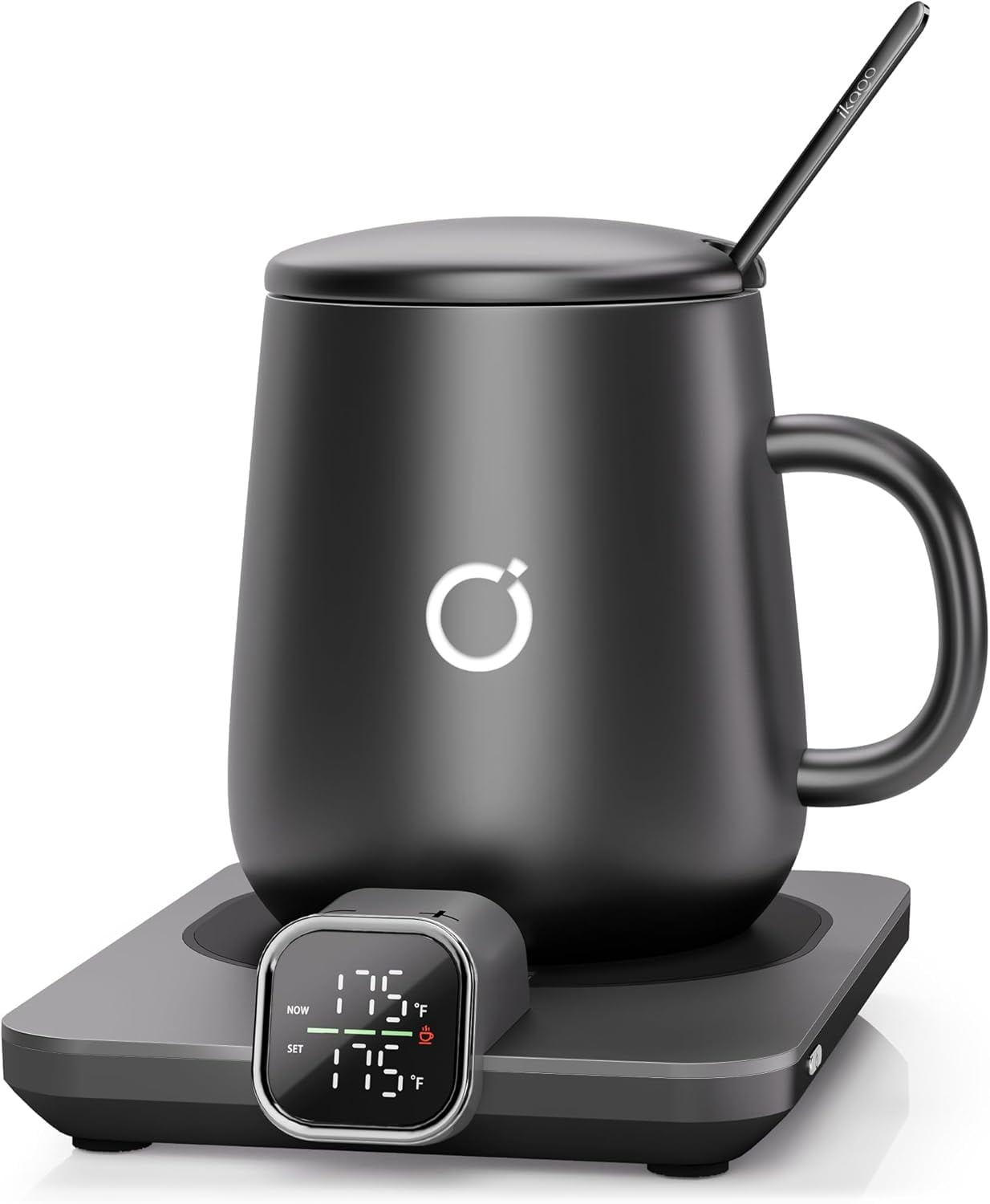 Smart Heated Coffee Mug Warmer Set, 1°F Precise Temperature Control ...