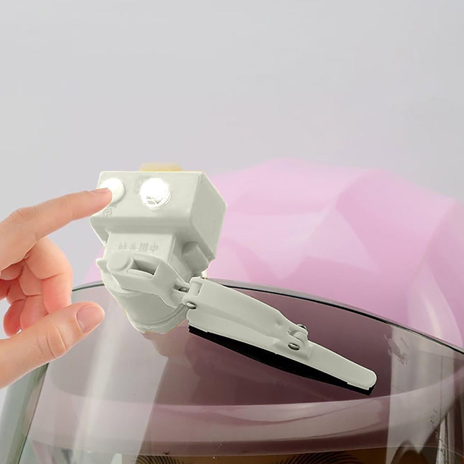 Smart Helmet Wiper, Helmet Glass Cleaner, Auto Wiper for Motorcycle ...