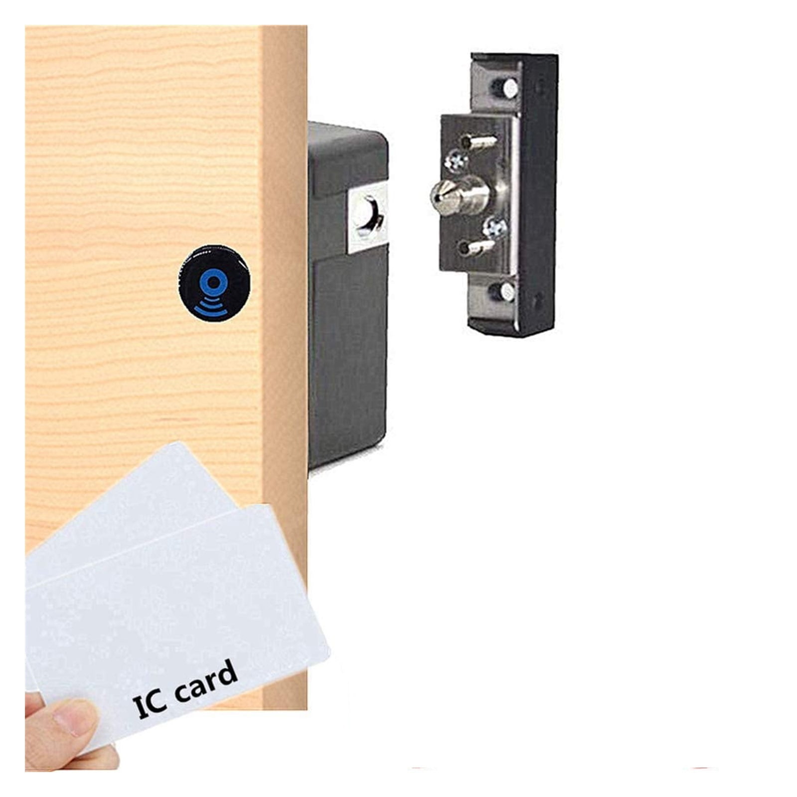 Smart Home Biometric Fingerprint Lock Hidden Drawer Electronic Lock ...