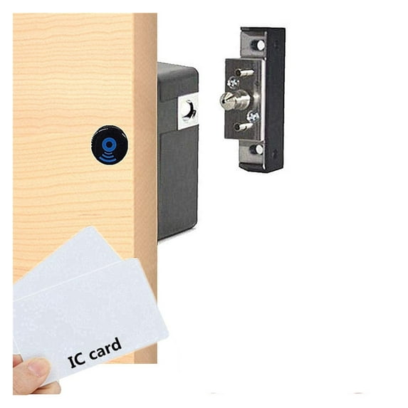 Smart Home Biometric Fingerprint Lock Hidden Drawer Electronic Lock ...