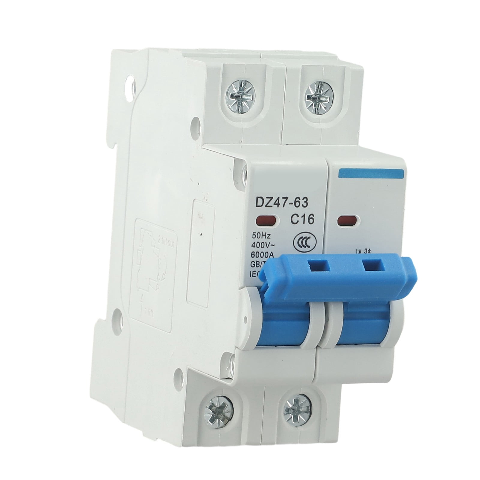 Smart Home DC Circuit Breaker PV Solar 16-63A 400V AC 2 Poles MCB Solar ...