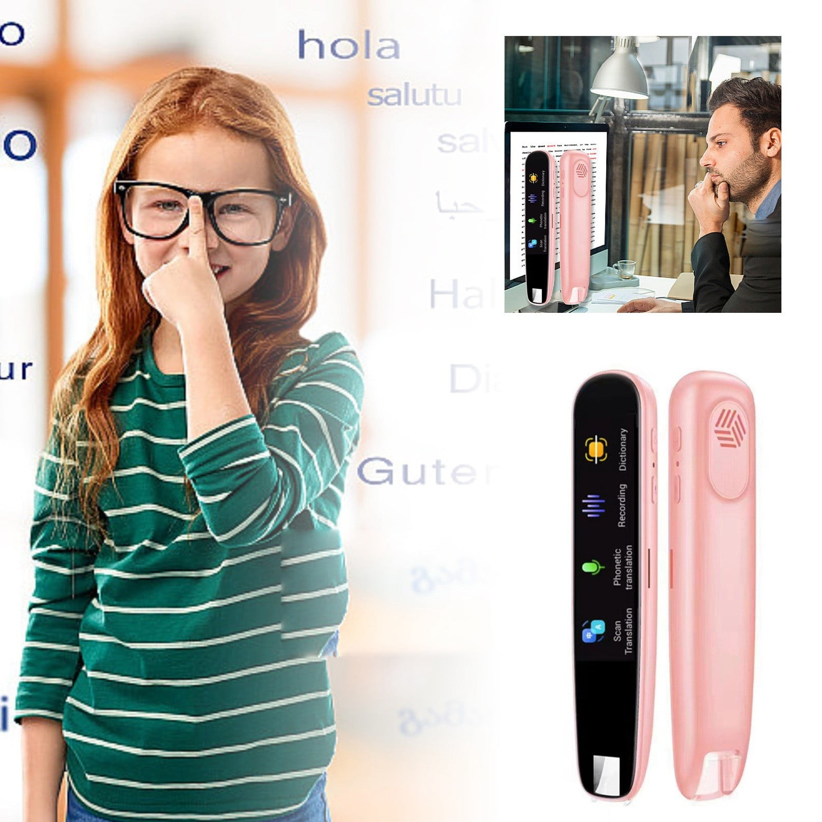 Smart Home Devices 2022 Offline Translation Pen With Multiple Language ...