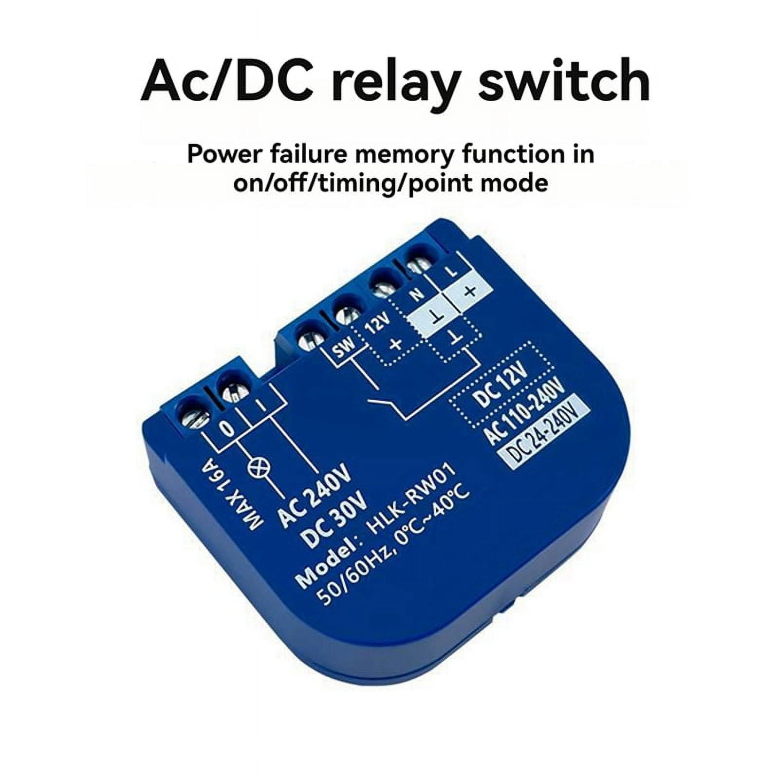 Smart Home Relay Switch AC110-240V Single Channel with Remote Control ...