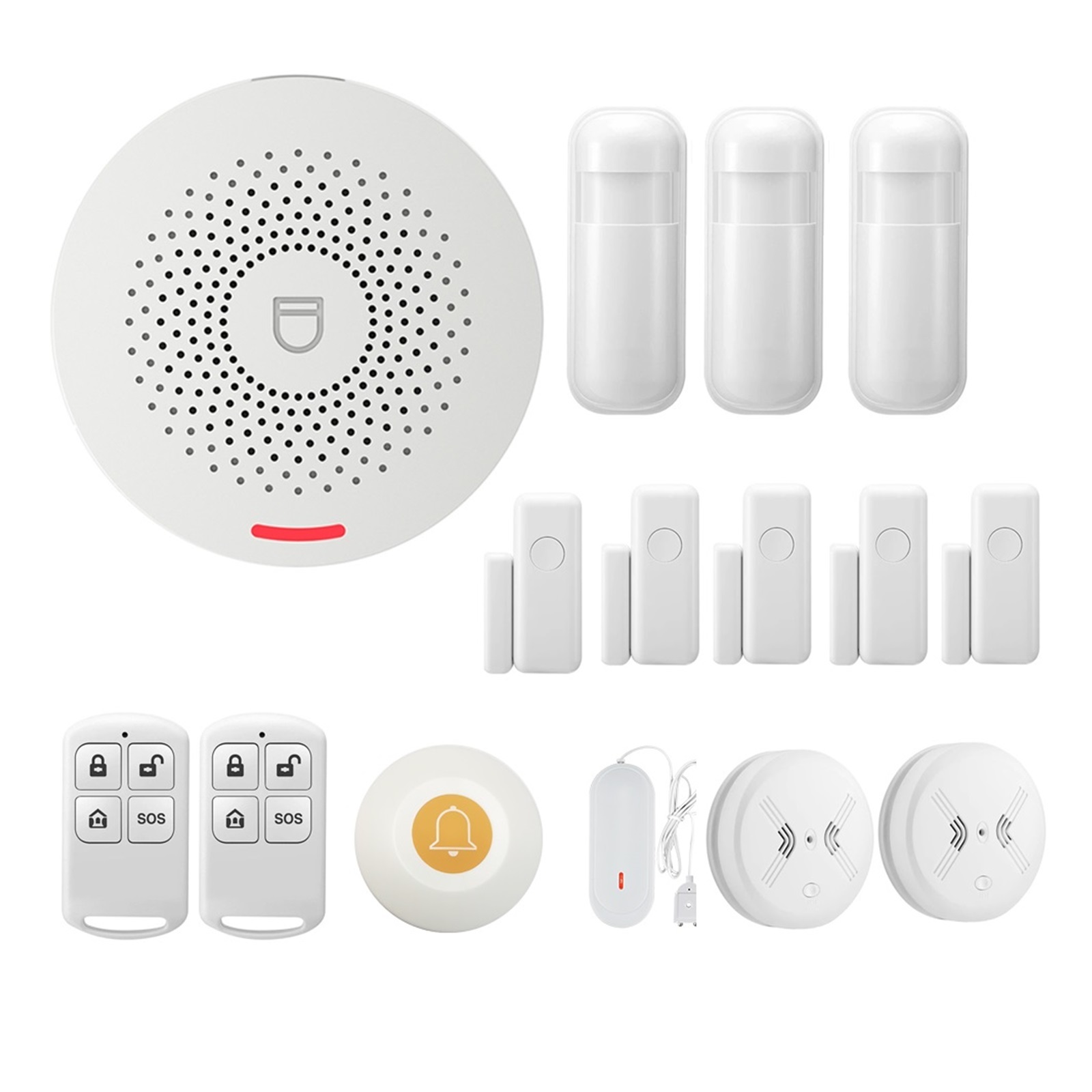 Smart Home Security Alarm System Hub Kit ,Support With Sound Function ...
