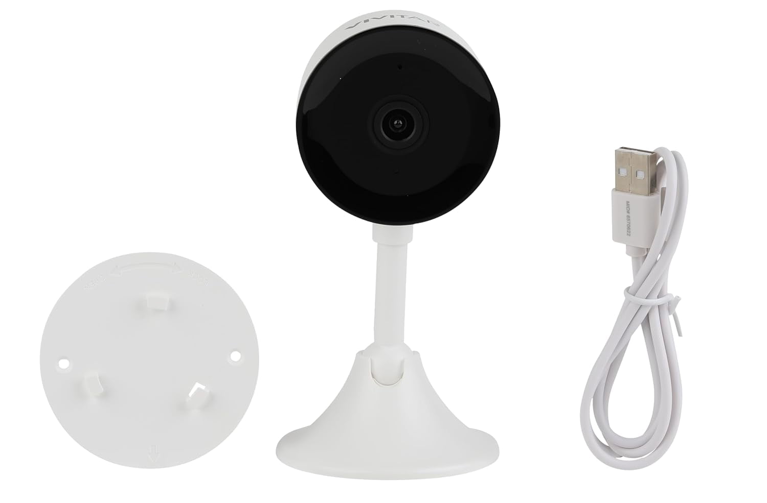 Smart Home Security Camera, Indoor Wide Angle WiFi Camera for Home ...