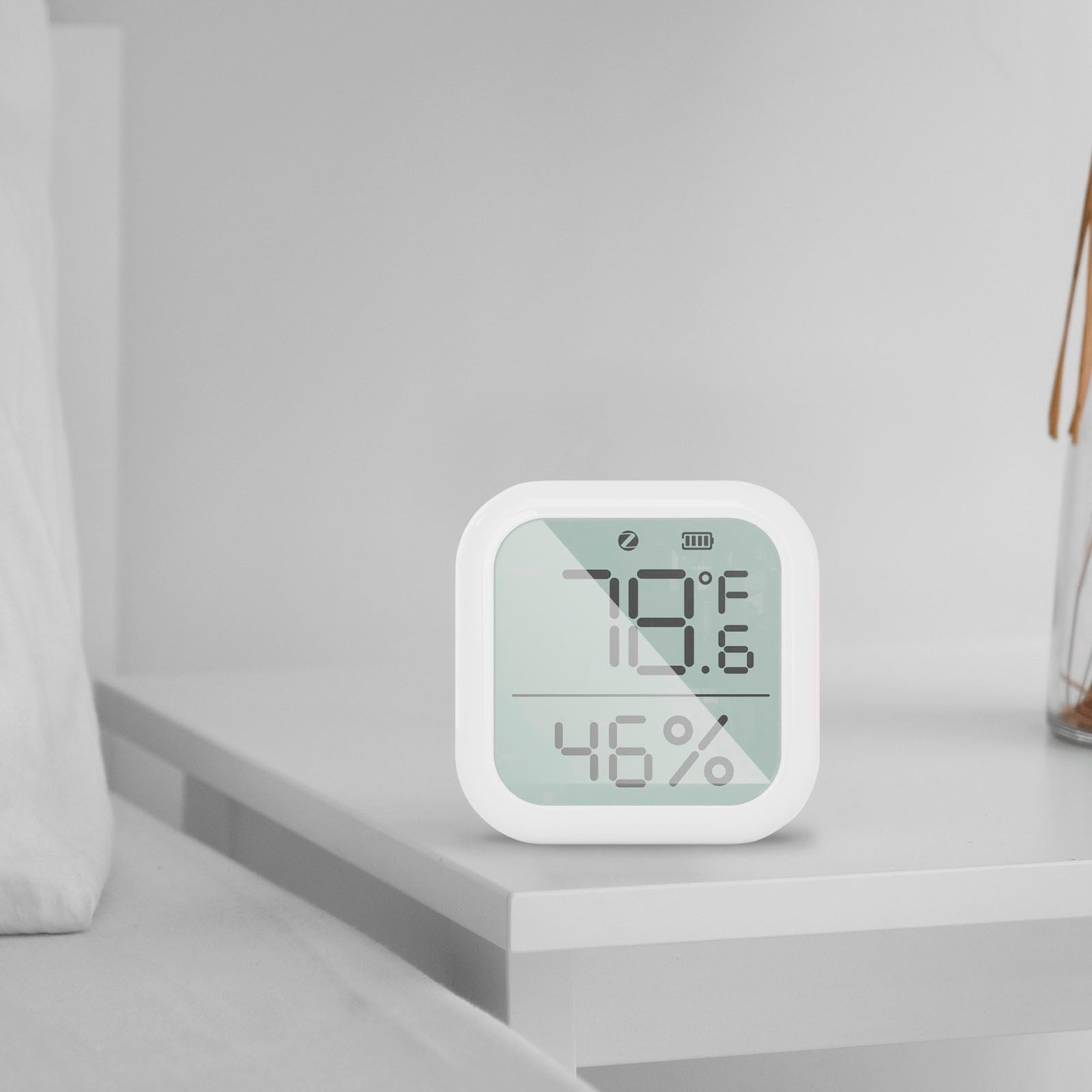 Smart Home Temperature And Humidity Sensor Digital Display App Remote ...