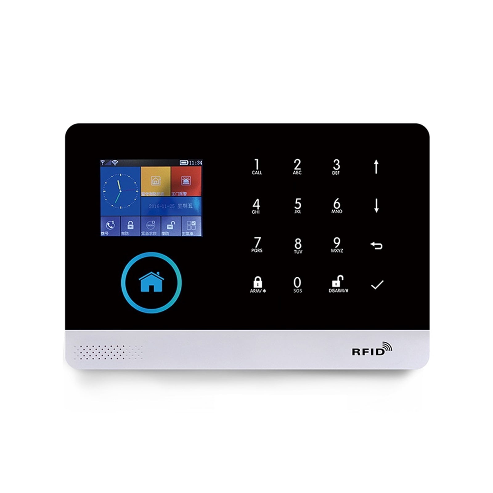 Smart Home WiFi GSM Alarm System For Home With Motion Sensor Wireless ...
