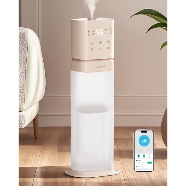 Smart Humidifier Large Room, 2.1Gal/8L Humidifiers for Bedroom with ...