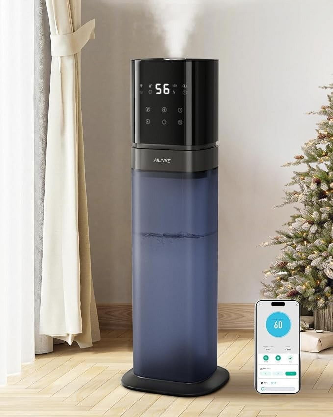 Smart Humidifier Large Room,Cool MIst for Bedroom Wholehouse,With WIFI ...