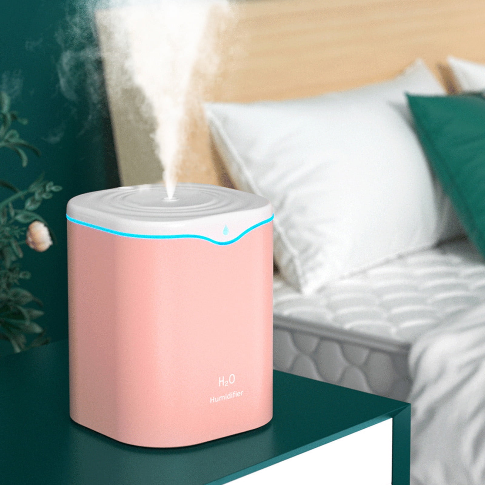 Smart Humidifiers for Bedroom, 3L Top Fill Cool Mist Humidifiers with ...