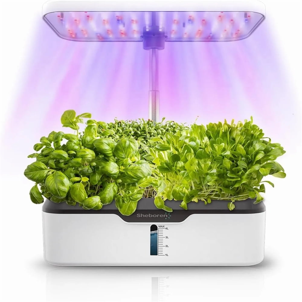 Smart Hydroponics Growing System, 12 Hole Hydroponics Garden Planter ...
