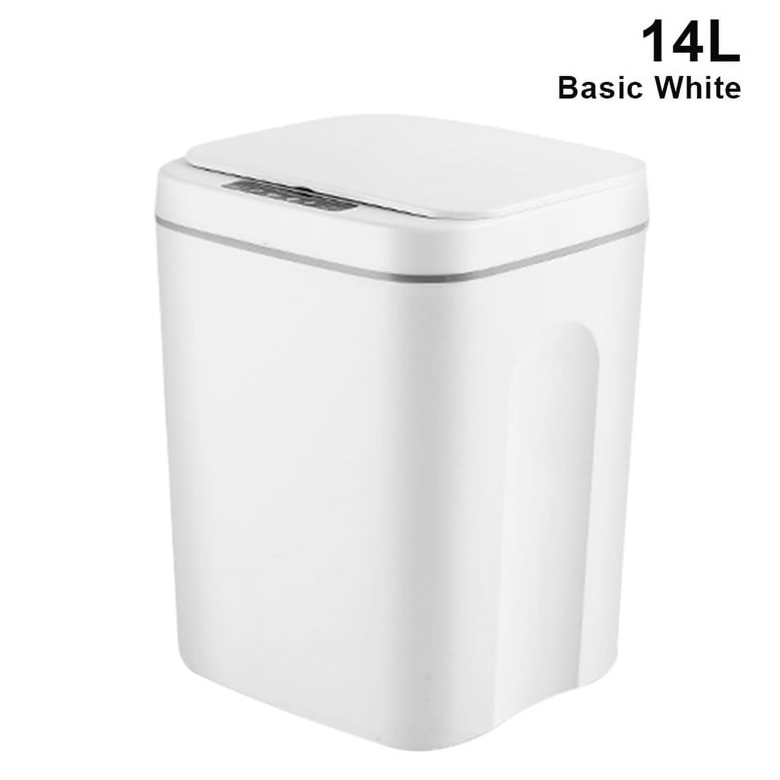 Smart Induction Touching Garbage Bin Self-Sealing Self-Changing Trash ...