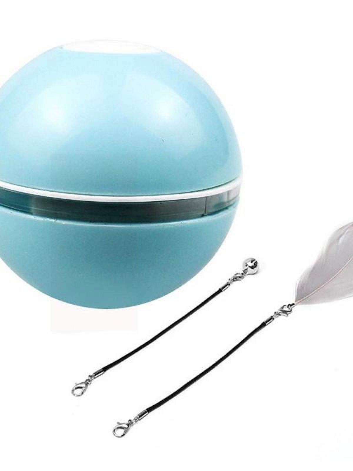 Smart Interactive Cat Toy Ball, USB Rechargeable Automatic Rolling Ball ...