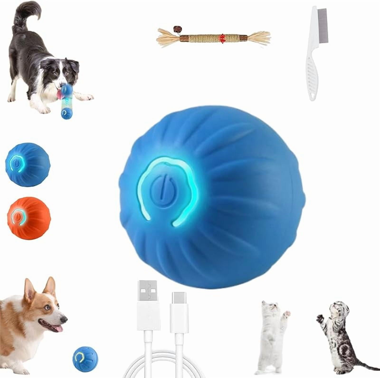 Smart Interactive Dog Toy, Wicked Ball AIR, Automatic Moving, Bouncing ...
