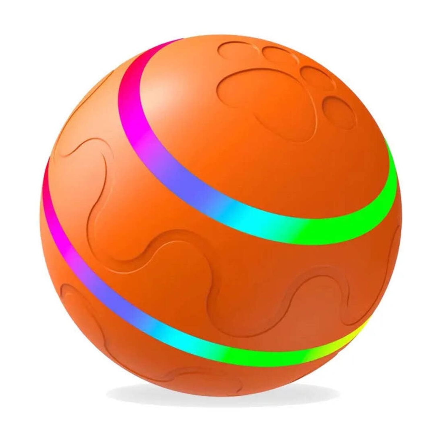 Smart Interactive Pet Ball Remote Control Flashing Rolling Jumping ...