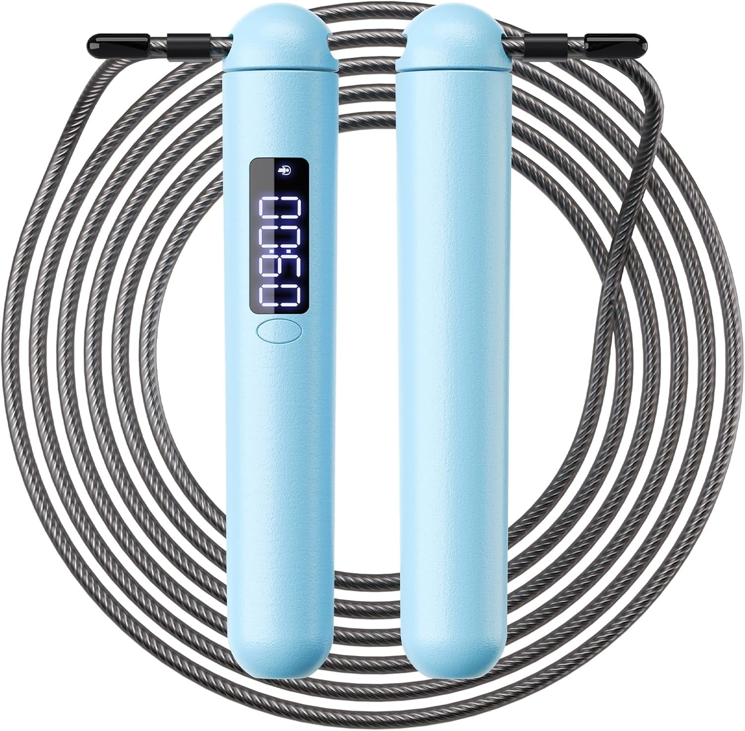 Smart Jump Rope With Accurate Calorie Counter & Hall Sensor, Adjustable ...