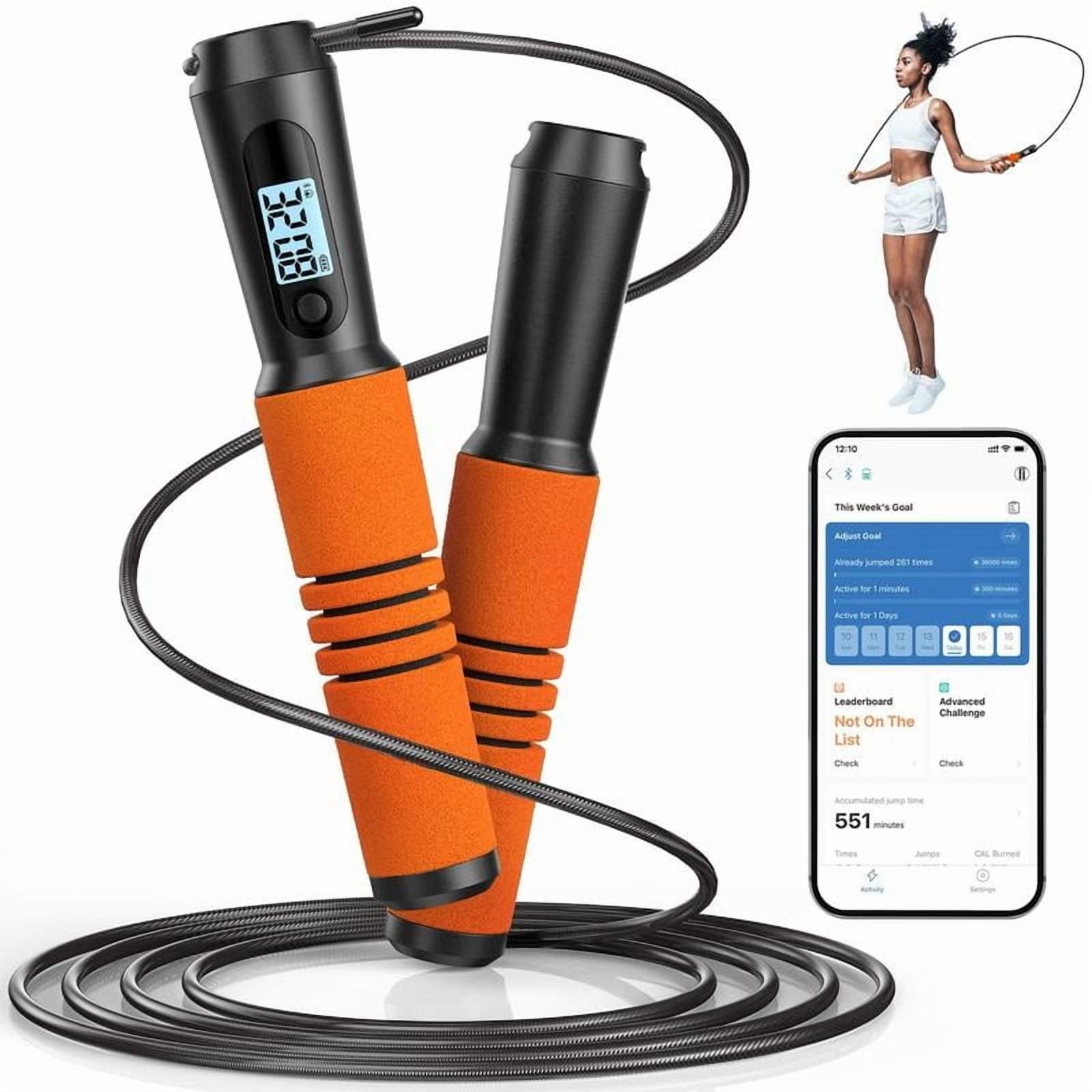Smart Jump Rope with APP Data Storage, Jumping Rope for Men, Women ...
