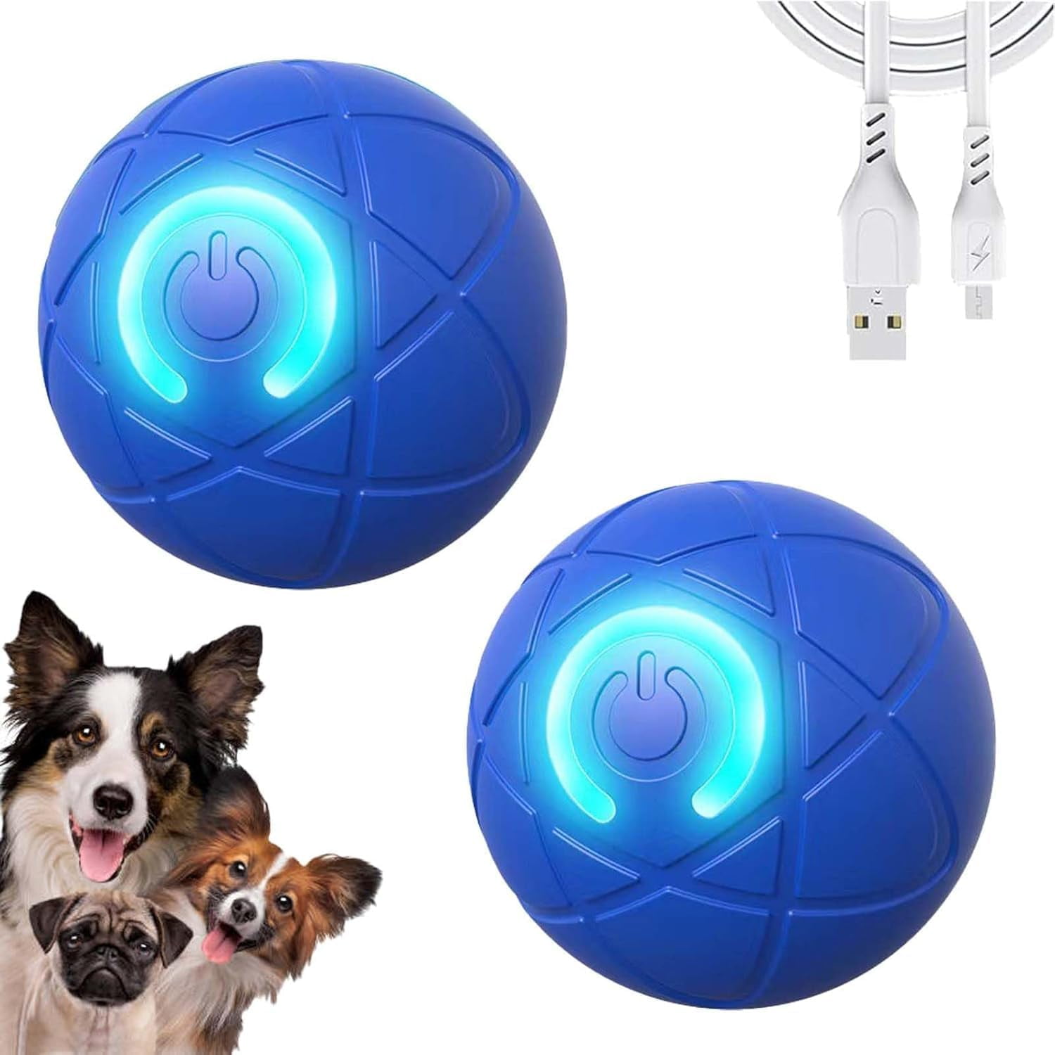Smart Jumping Ball Dog Small, Smart Jumping Ball For Dogs, Viral Shaky ...
