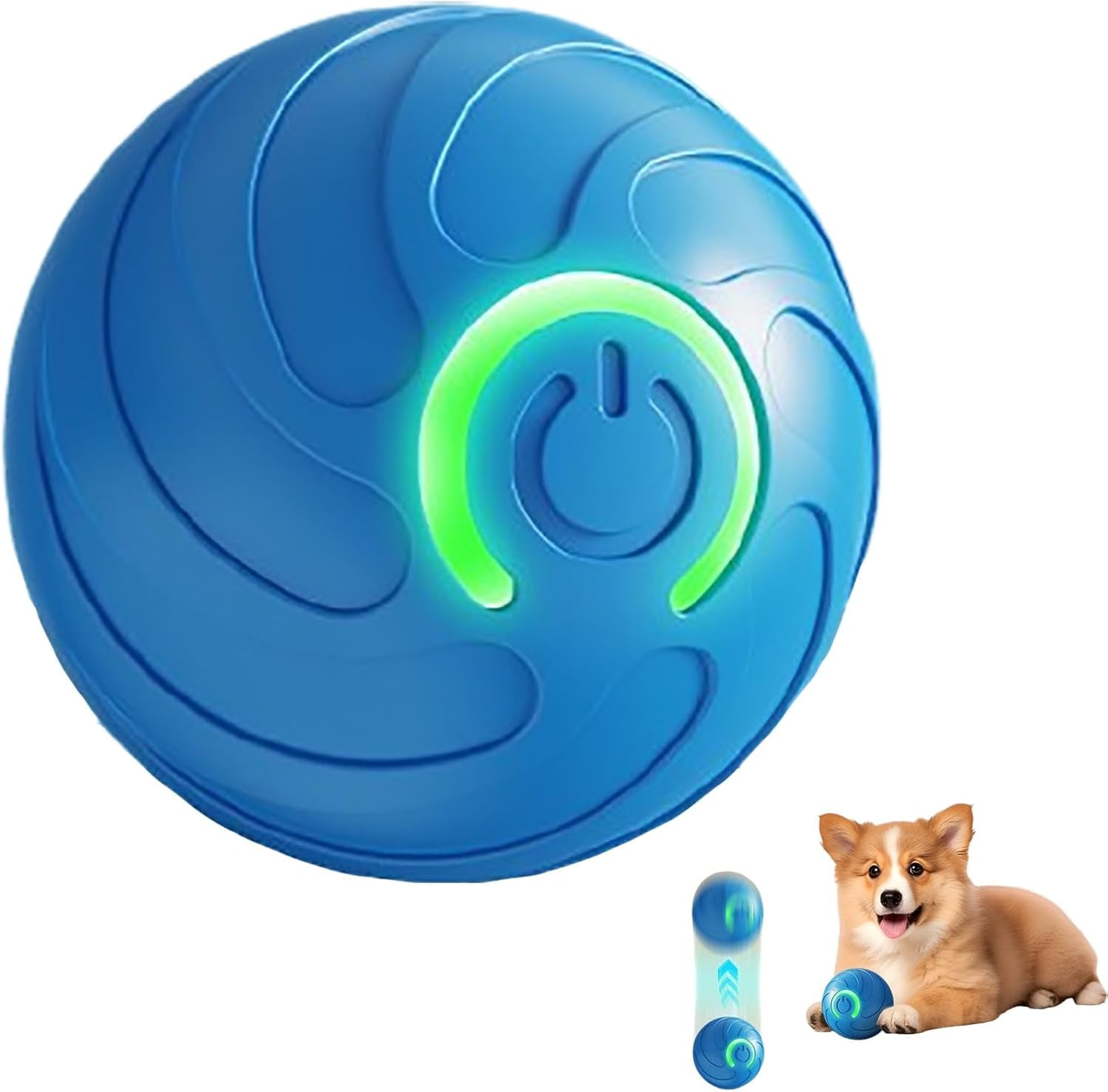 Smart Jumping Ball for Dogs, 2025 New Vibrating Dog Ball, Shaking Dog ...