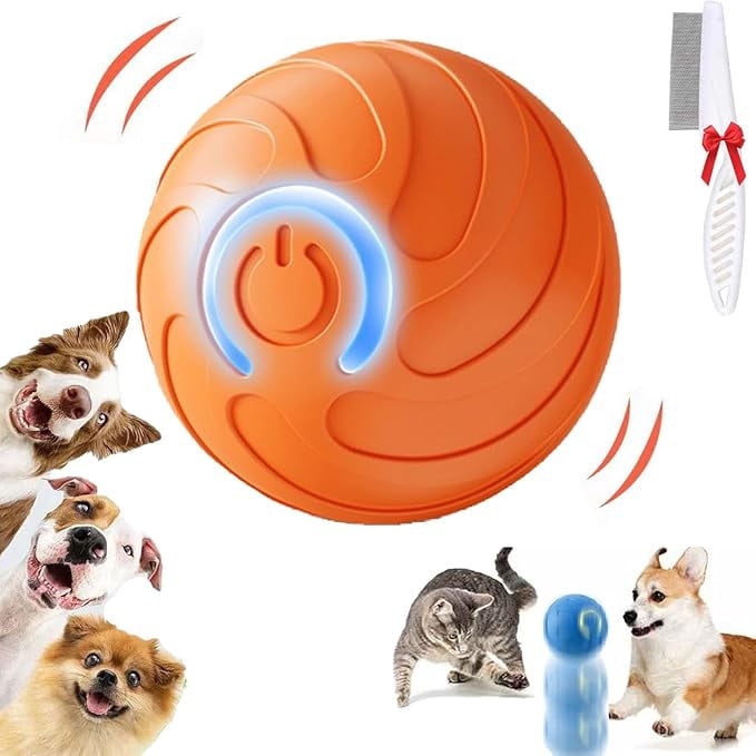 Smart Jumping Ball for Dogs, Smart Jumping Ball Dog Toy, Interactive ...