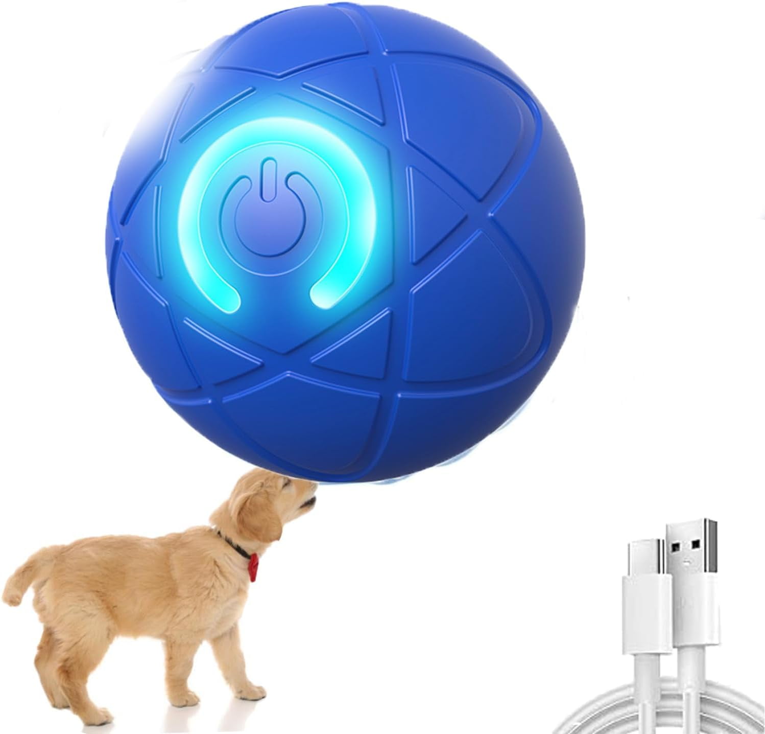 Smart Jumping Ball, Thelifeh Dog Toy, Pet Bounce Ball, 2025 New Smart ...