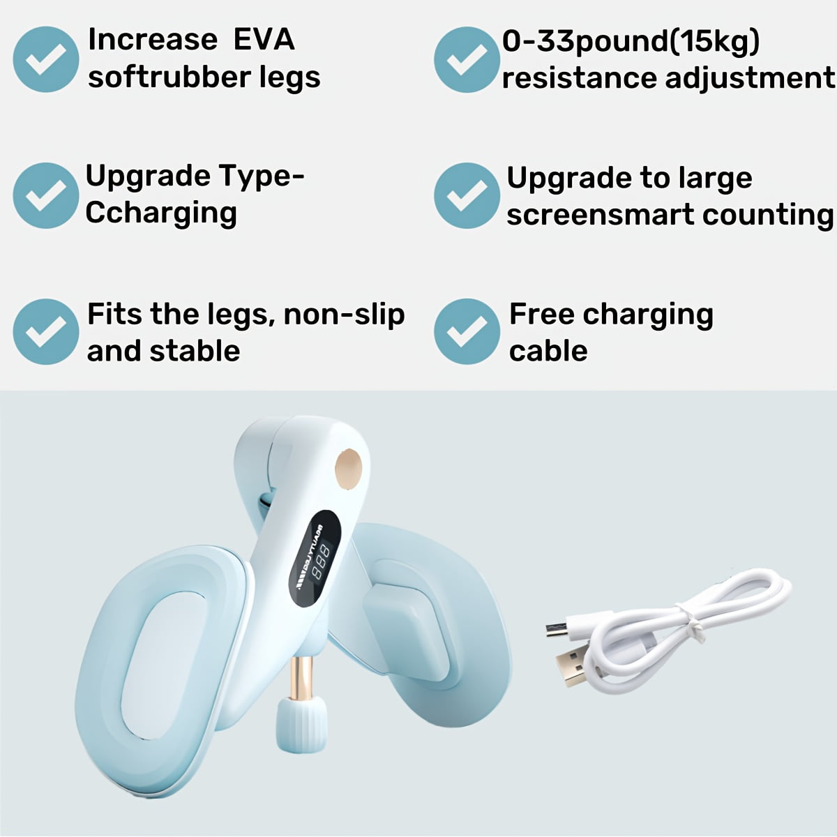 Smart Kegel Exerciser with Counter – Ergonomic Portable Pelvic Trainer ...