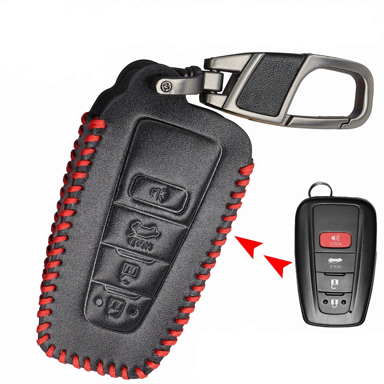 XUKEY Smart Key Case Cover for Toyota Camry RAV4 Chr Prius Corolla 4 ...