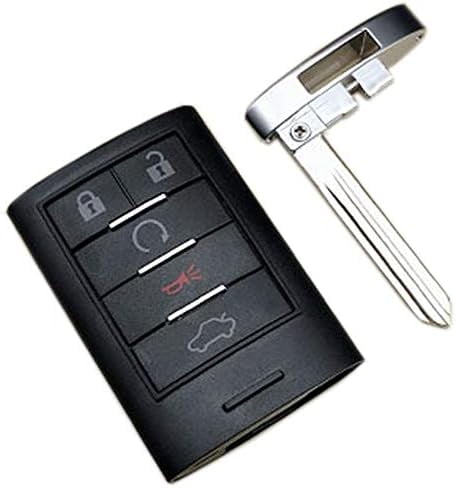 Smart Key Fob Case Shell Fit for Cadillac STS CTS 2008 2009 2010 2011 ...