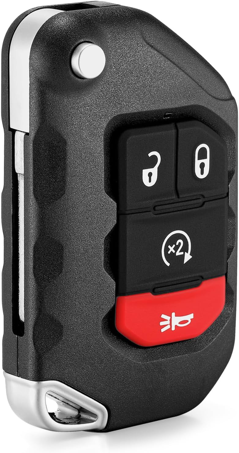 Smart Key Fob Replacement Fits for Jeep Wrangler 2018 2019 2020 2021 ...