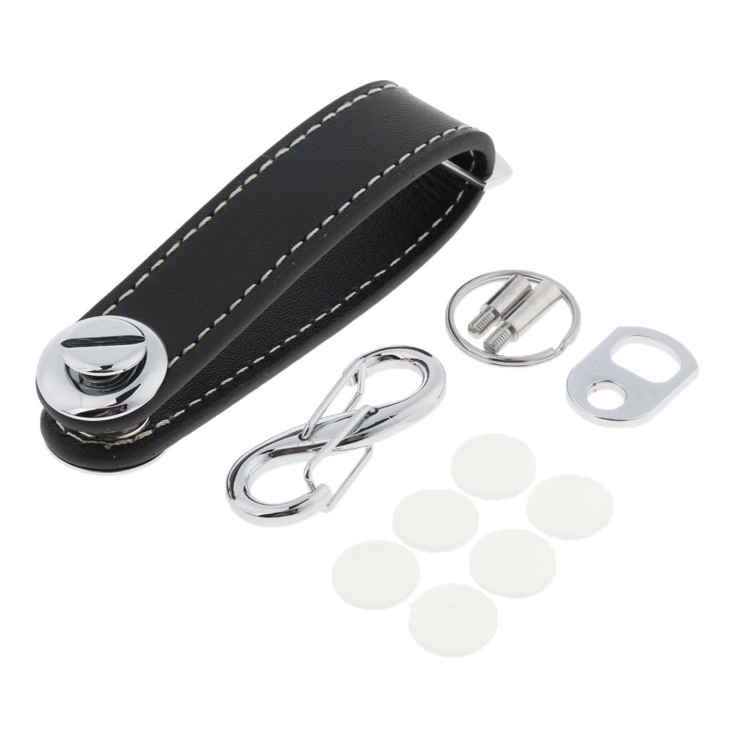 Smart Key Holder Organizer Compact Folder Keychain Black - Walmart.com