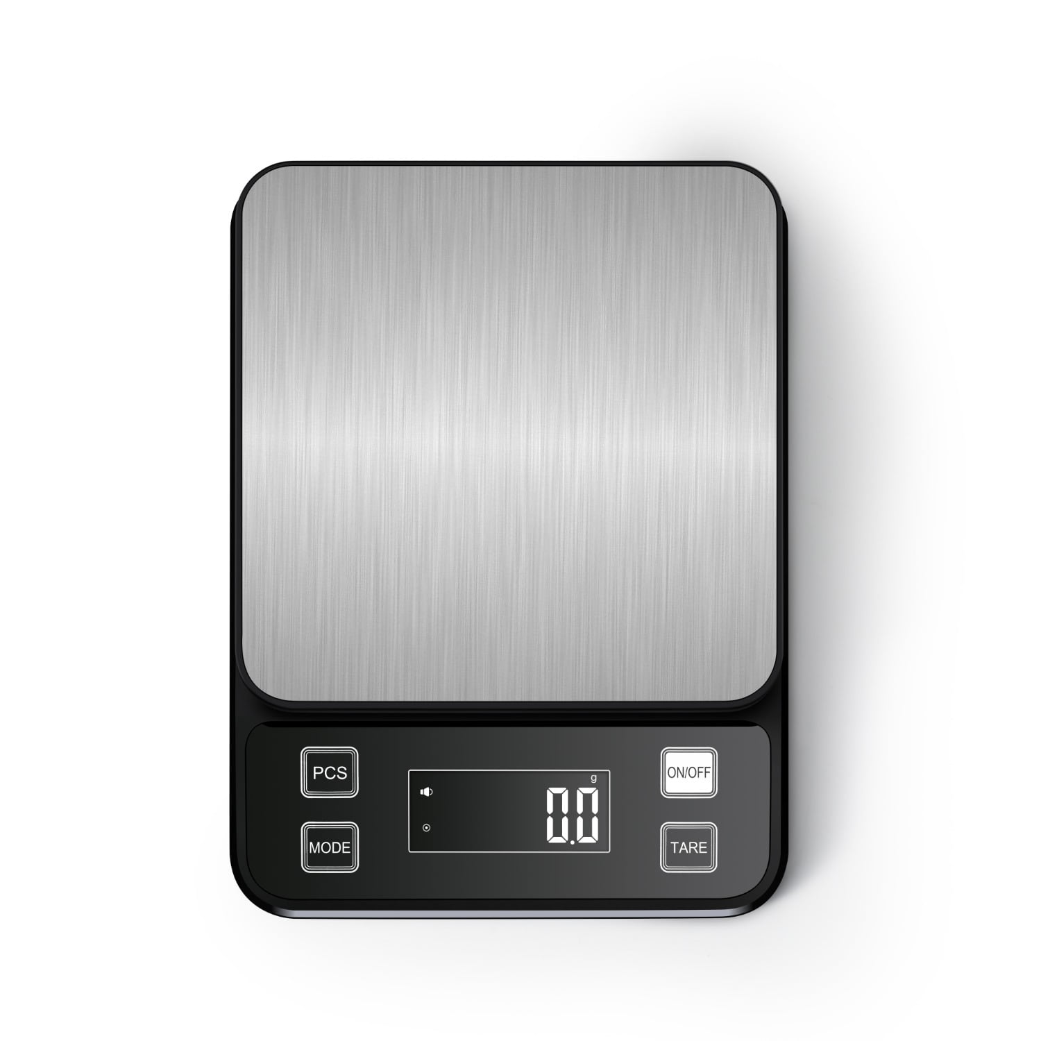Smart Kitchen Scale - Waterproof Digital Food Scale with LED, Alarm ...