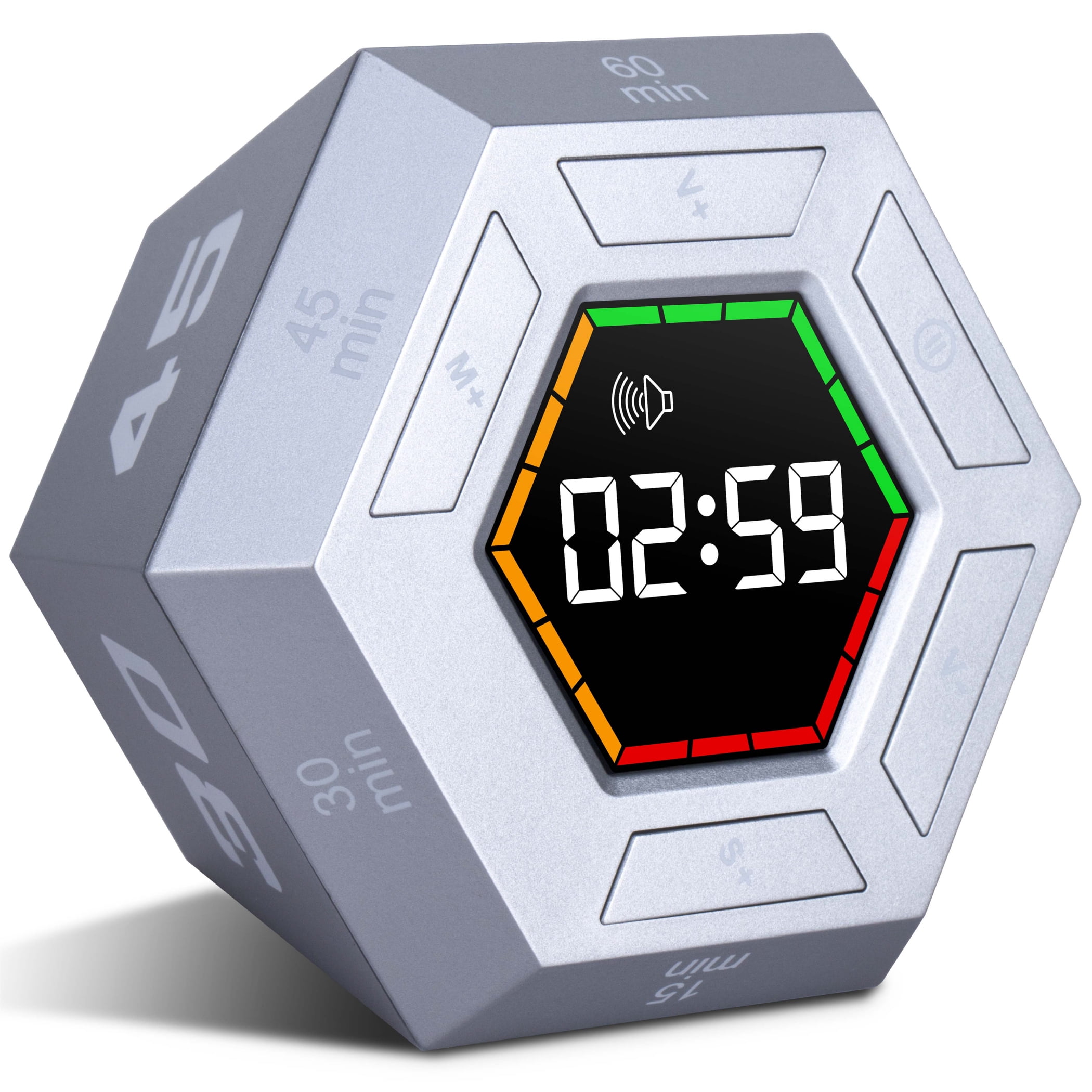 Smart Kitchen Timer Digital Cooking Timer Hexagonal Vision Flip Timer ...
