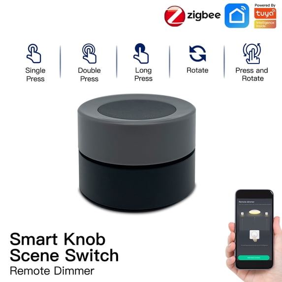 Smart Knob Switch,Push Button Switch Push Button Battery Appliances ...