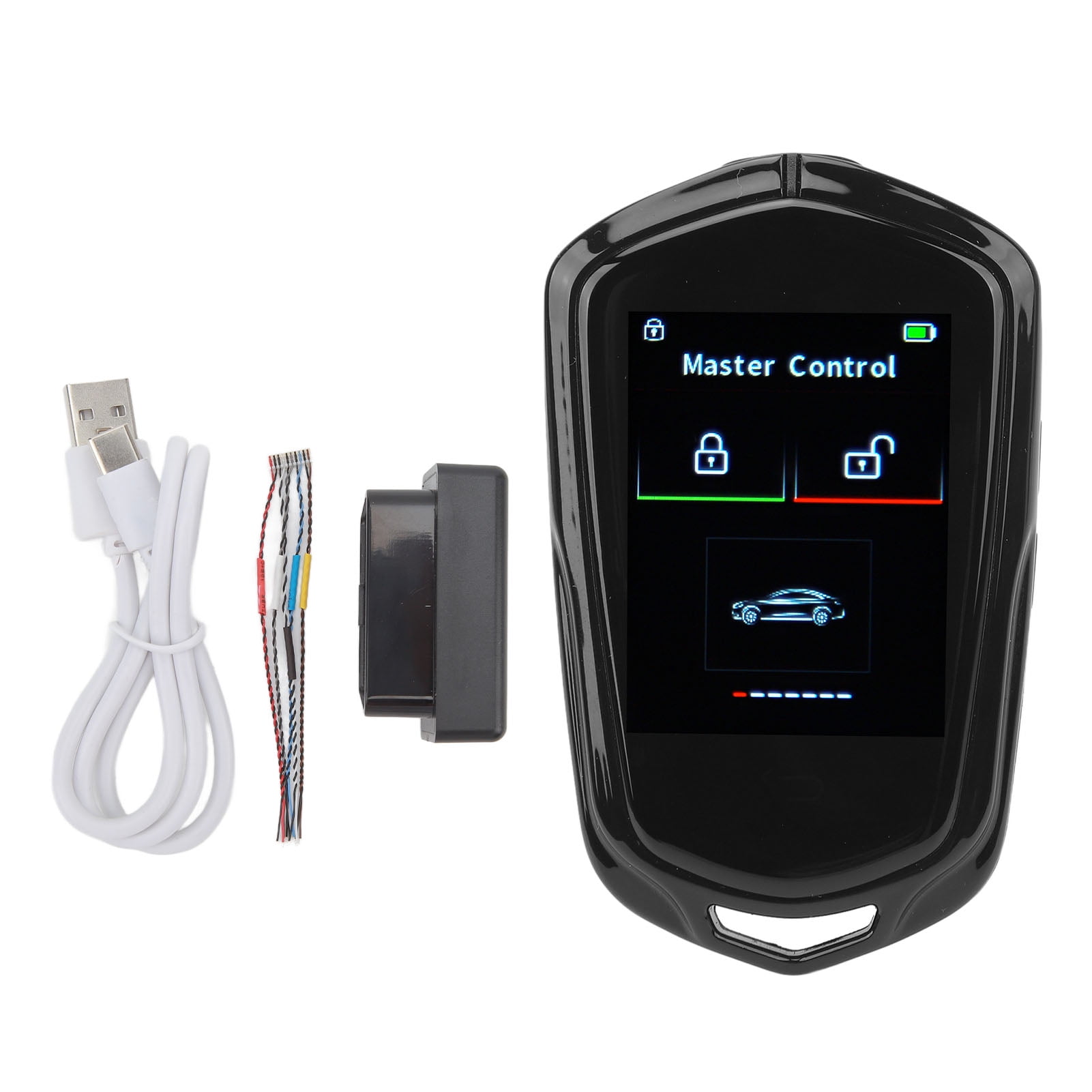 Smart LCD Key Door Auto Lock and Unlock Key Anti Lost Car Key for One ...