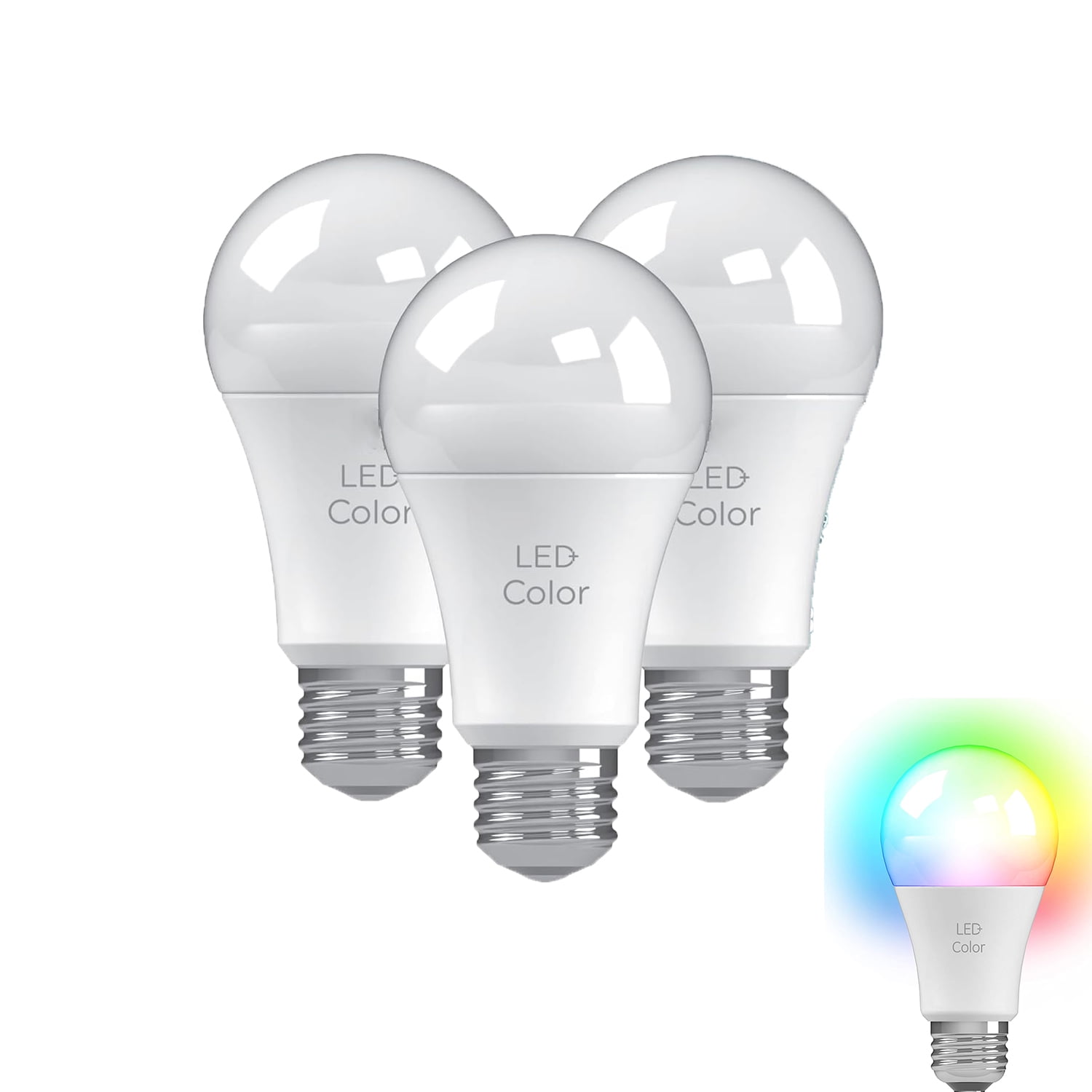 Smart LED Bulb, Color Changing LED Light Bulbs, Lighting Connected Max ...